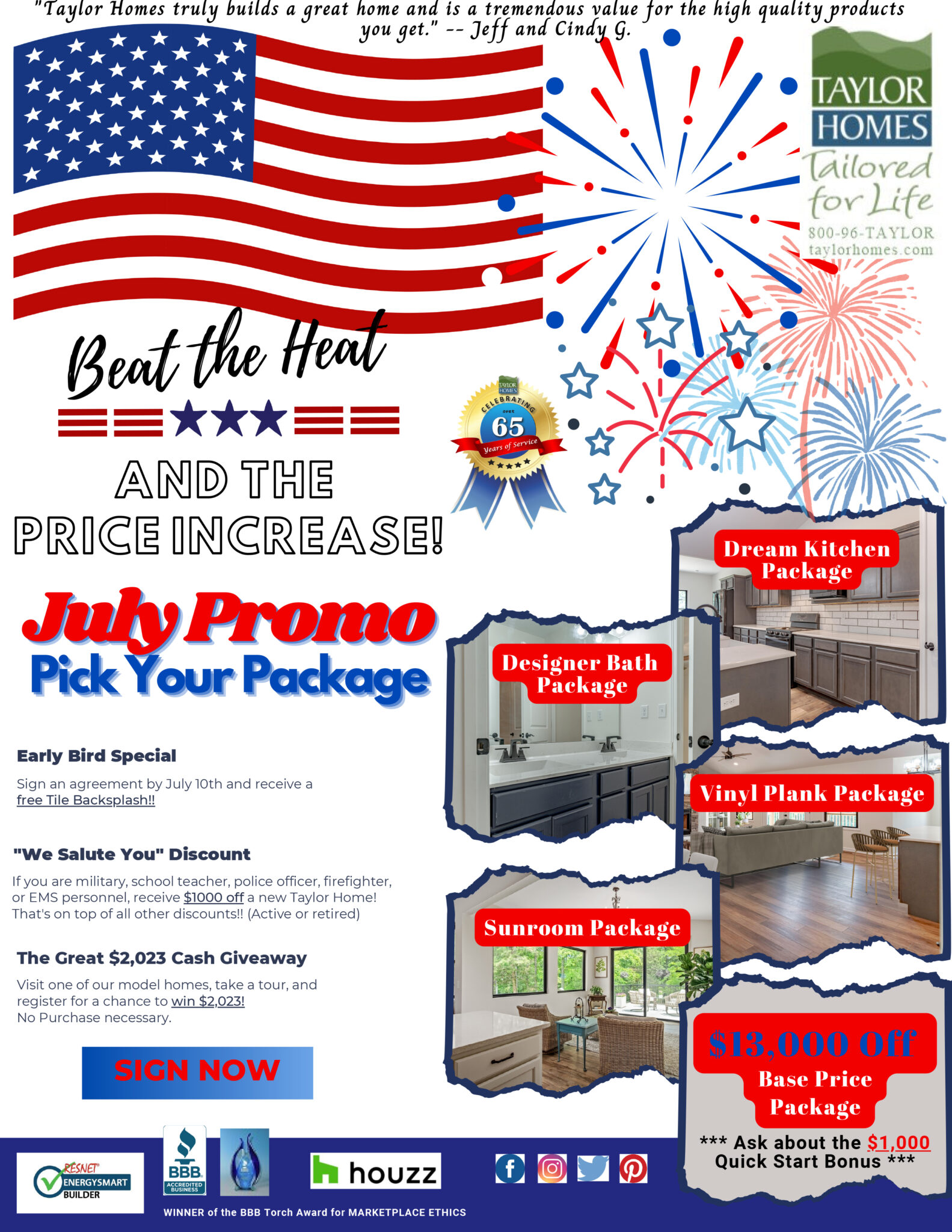 Home Builder Promotion | Cincinnati, Indianapolis, Louisville, Lexington
